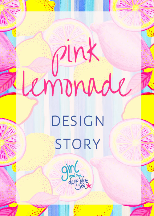 Pink Lemonade - Girl and the Deep Blue Sea